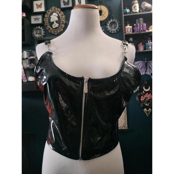 Killstar | Tops | Killstar Pvc Top Nwt | Poshmark